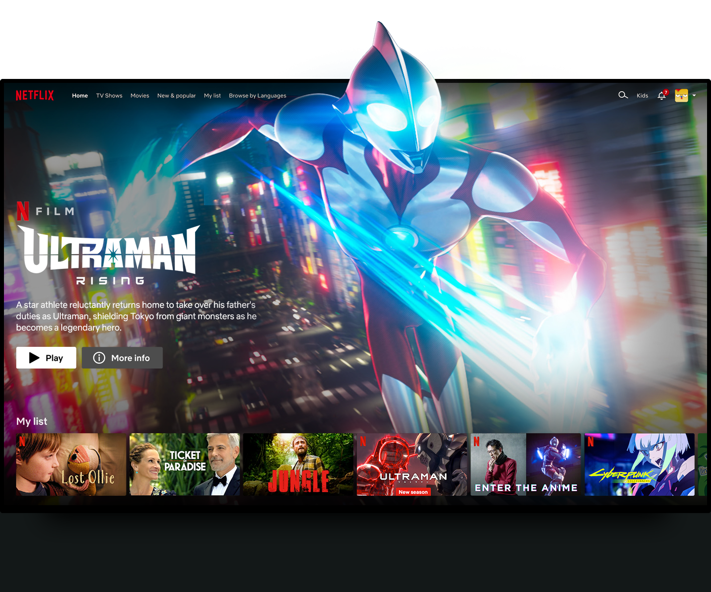 Post Production and VFX for Netflix’s Ultraman Film