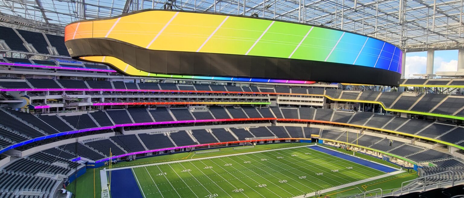 SoFi Stadium Design – AV, LED, and IPTV Technologies